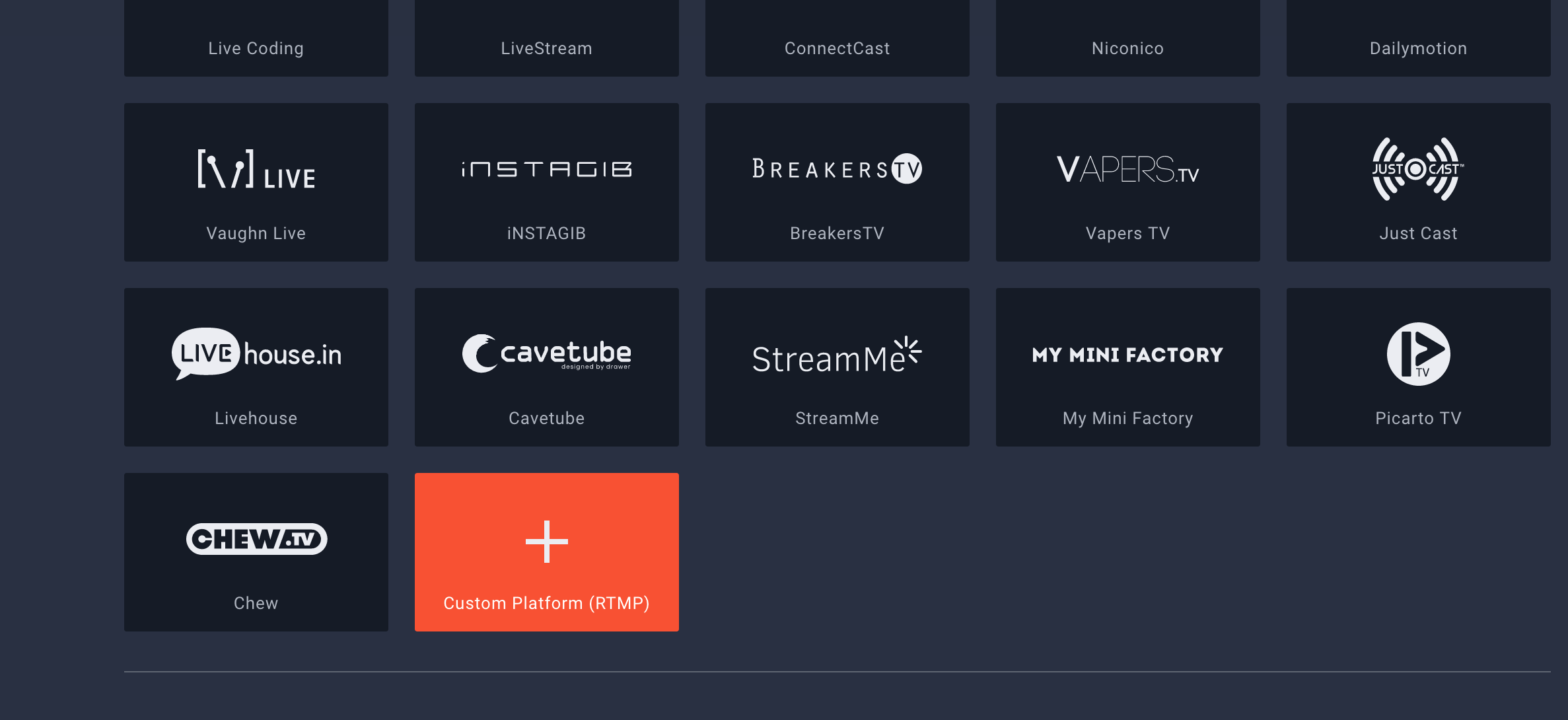 How to use Restream.io to Broadcast to Multiple Publishing Points – IBM Watson Media